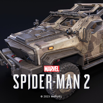 ArtStation - Marvel's Spider-Man 2: Hunter APC