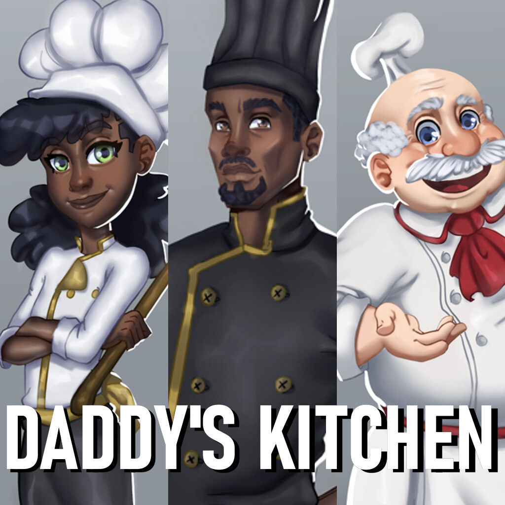 ArtStation - Daddy's kitchen