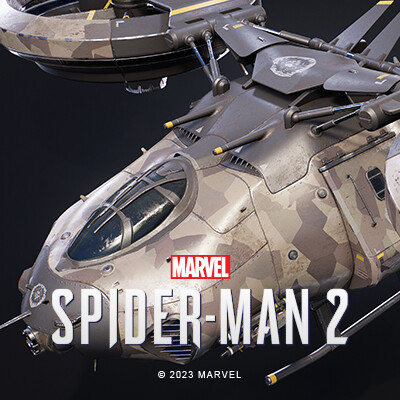 ArtStation - Marvel's Spider-Man 2: Hunter VTOL