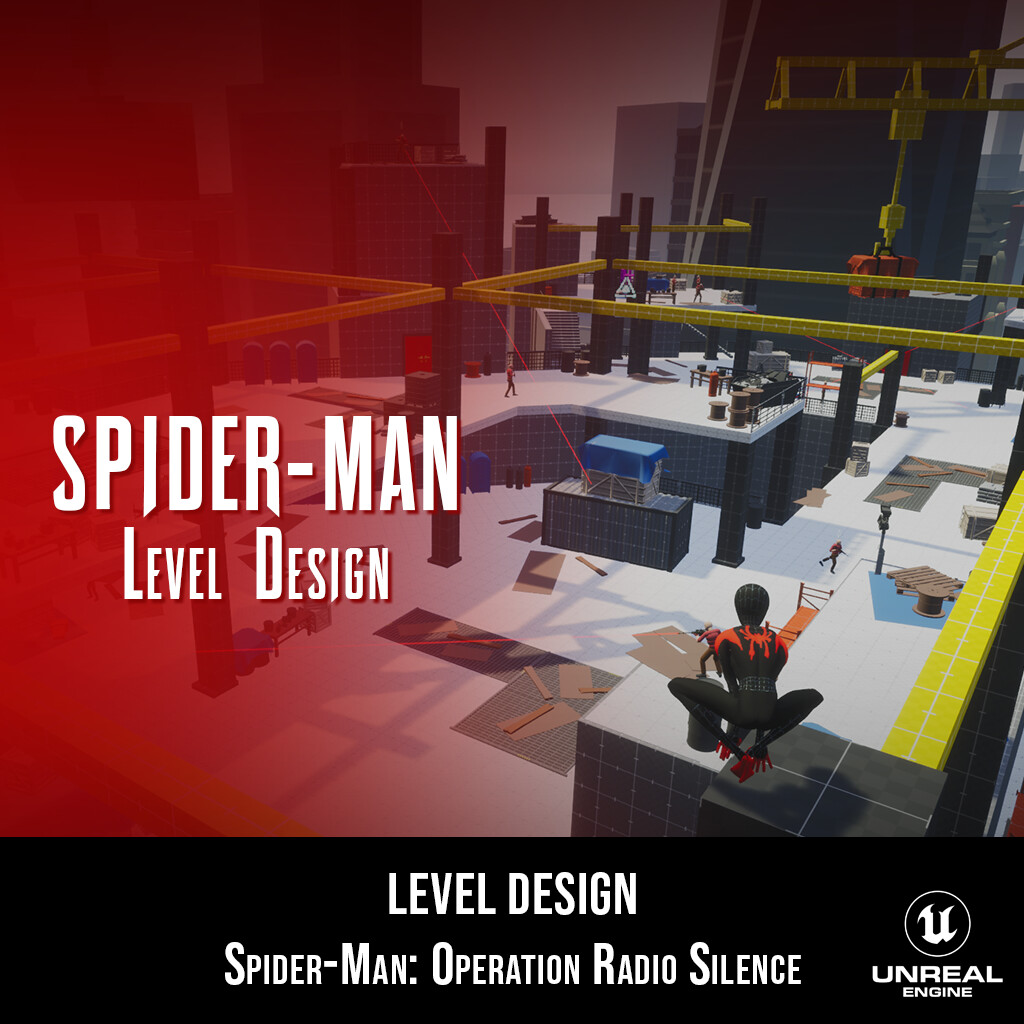 ArtStation - Spider-Man inspired Blockout | Level Design: 'Operation ...