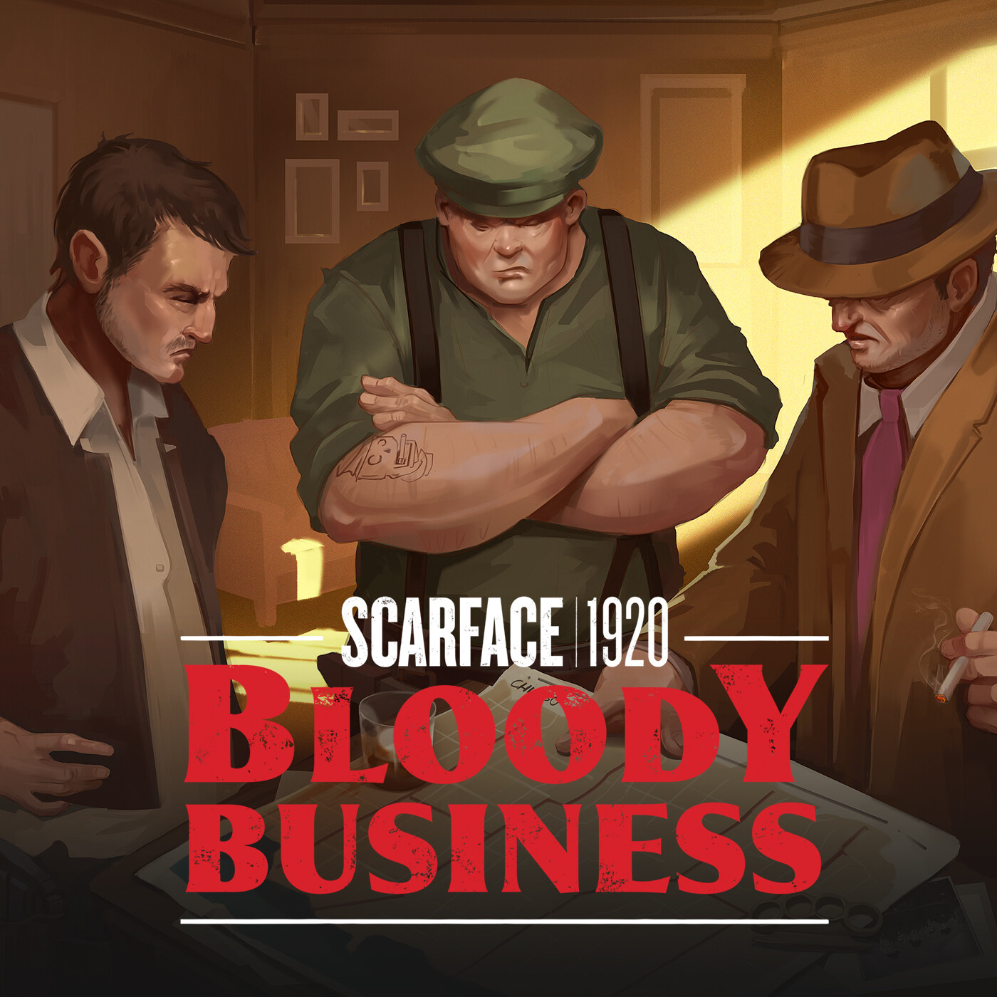 ArtStation - Scarface 1920 Bloody Business - Illustrations