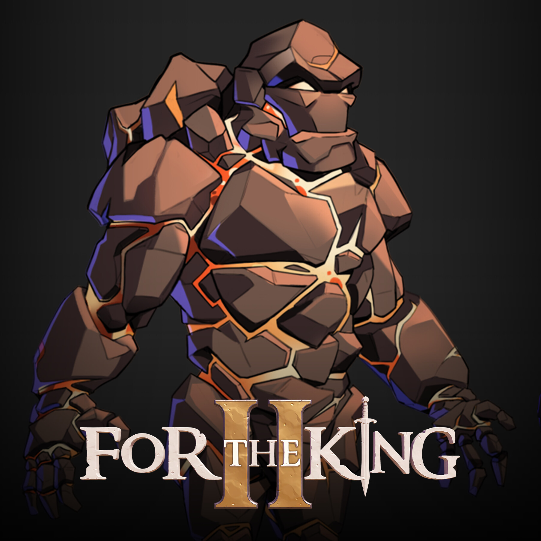 ArtStation - For the King II - Rock Golem Character Concept