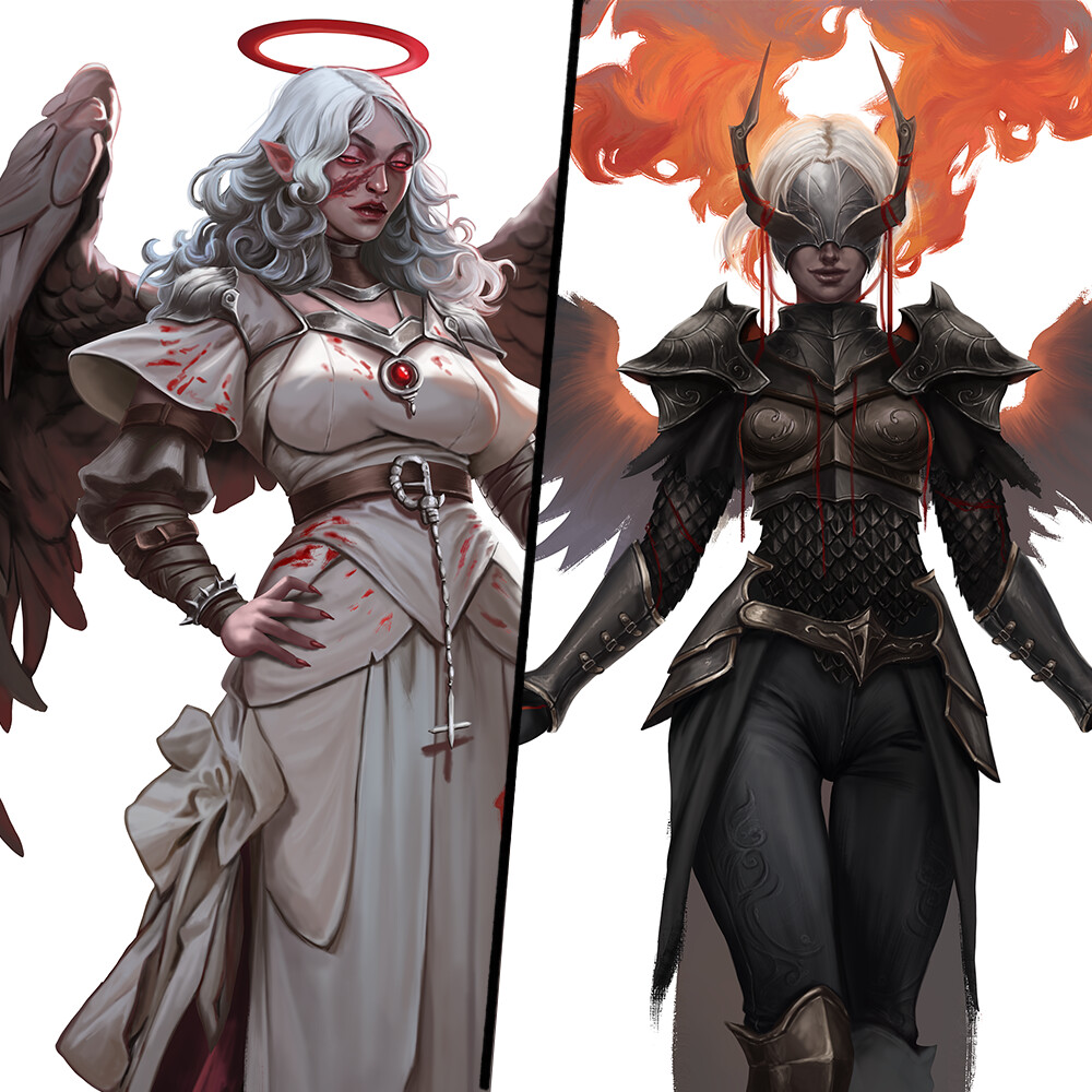 ArtStation - angels concepts
