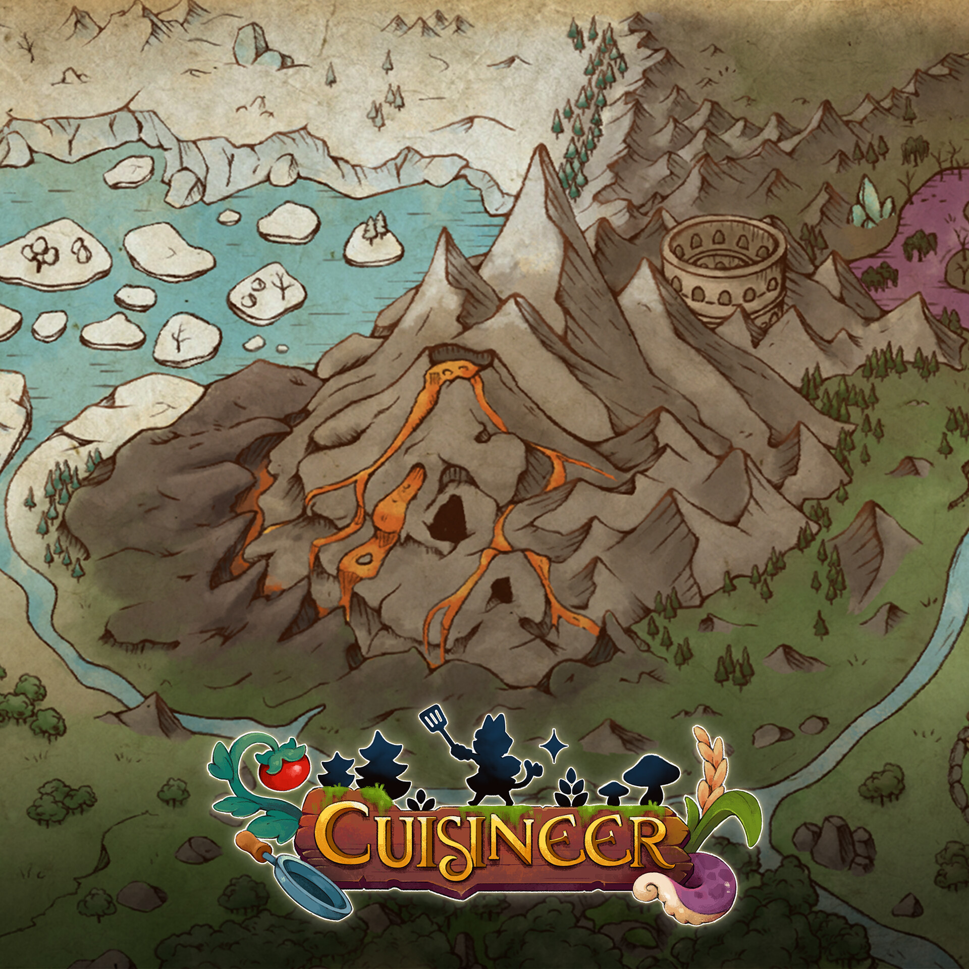 ArtStation - World Map - Cuisineer