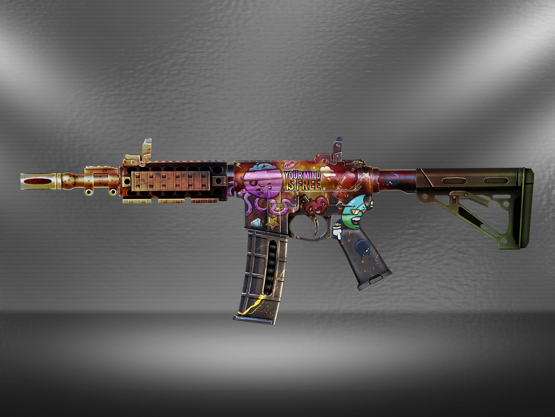 ArtStation - M4 Gun Skin