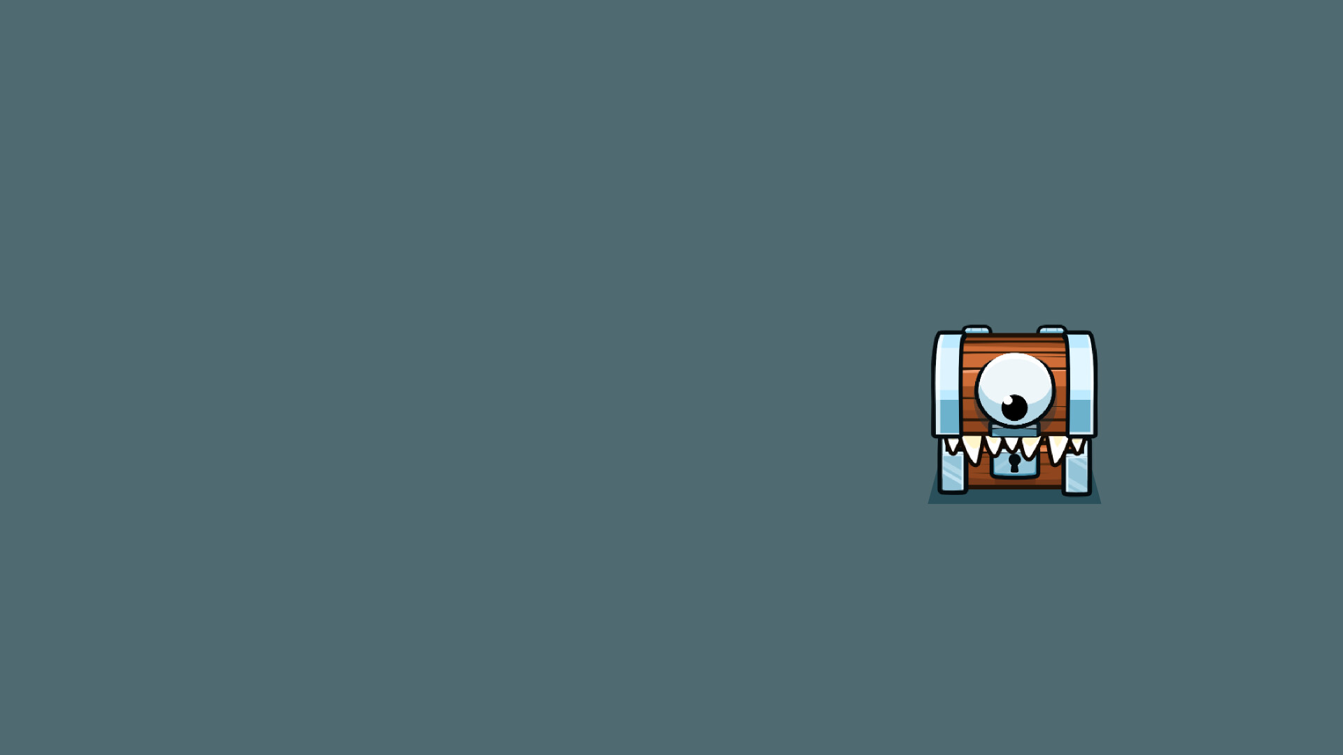 ArtStation - Animated top down mimic chests game sprites