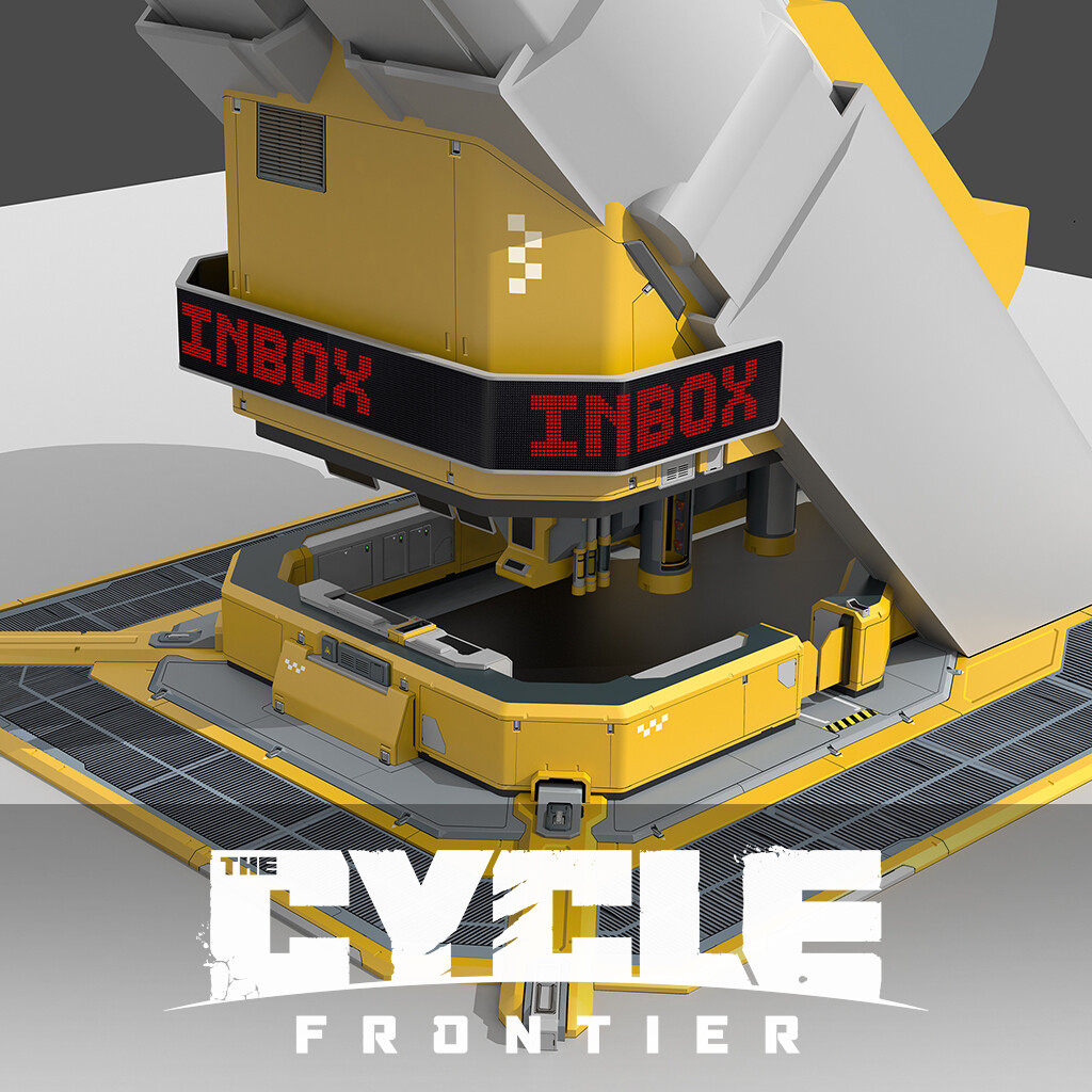 ArtStation - THE CYCLE 2020 - INBOX STATION