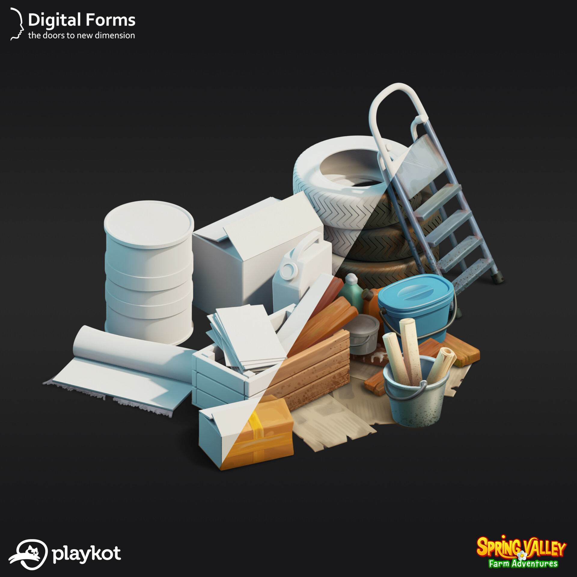 ArtStation - A pile of trash