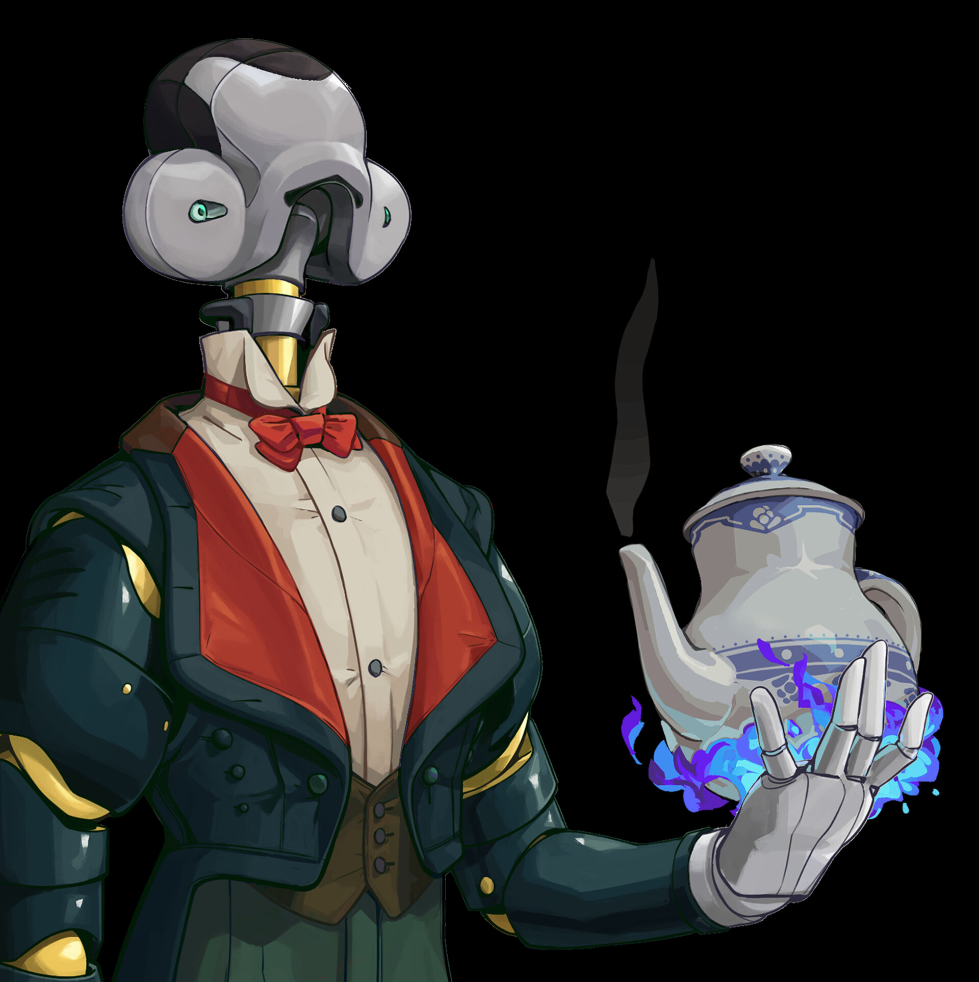 ArtStation - Dark Fire Butler
