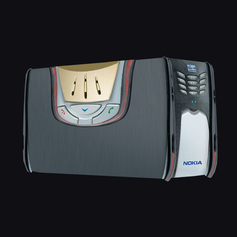 ArtStation - Prop Design - Nokia Computer