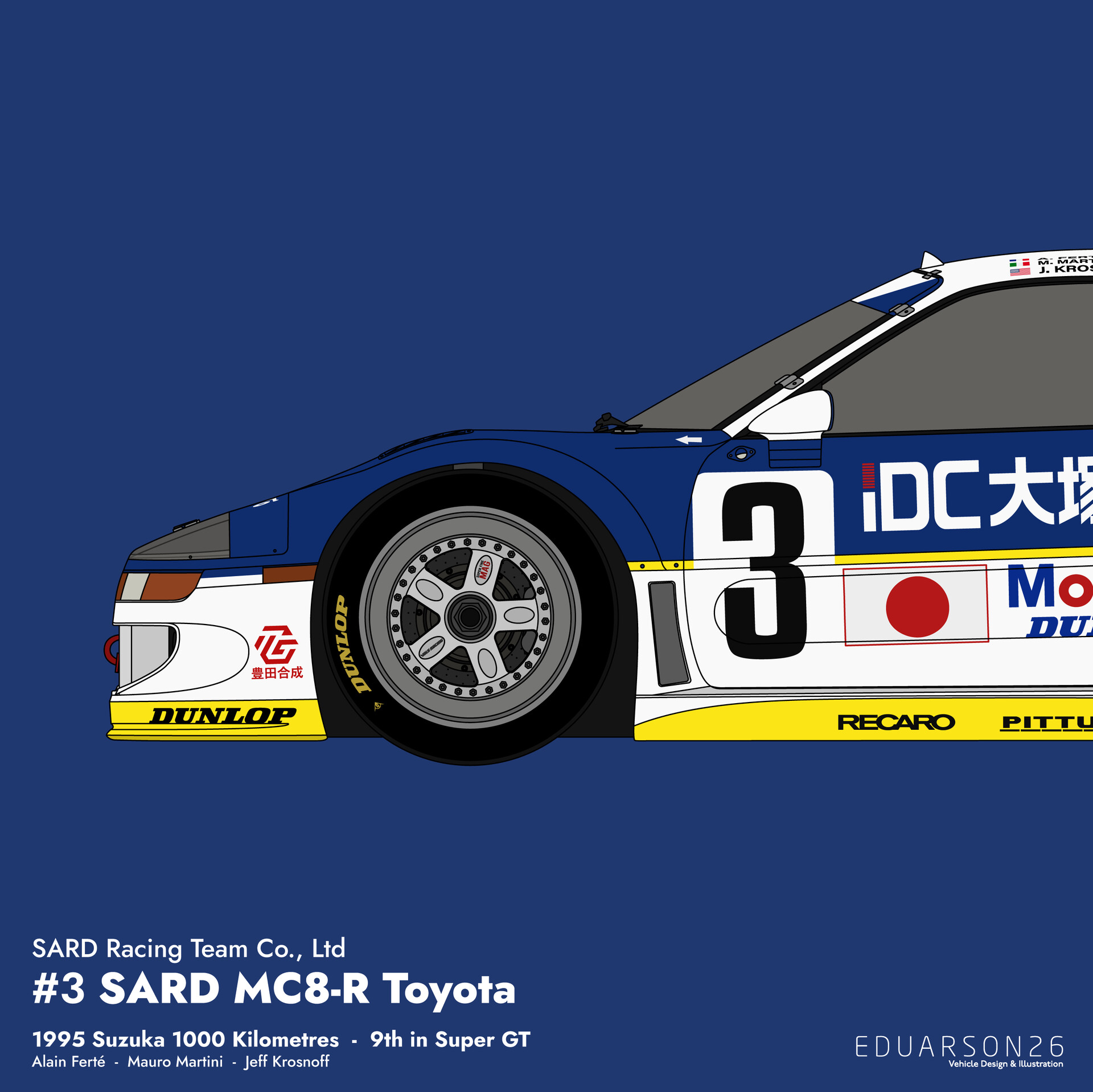 ArtStation - Sard MC8-R Toyota