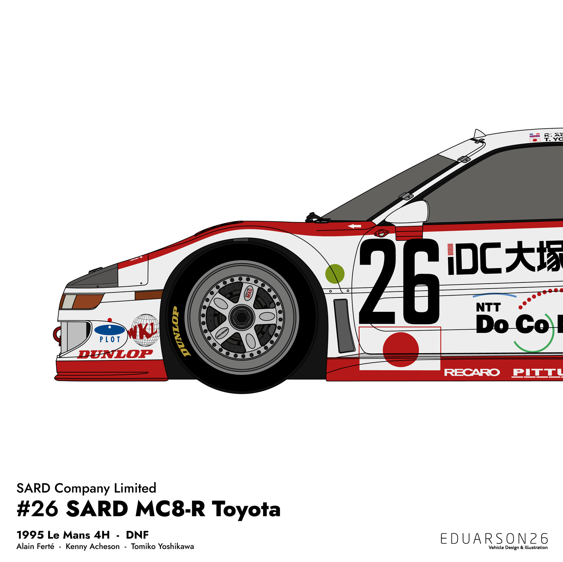 ArtStation - Sard MC8-R Toyota