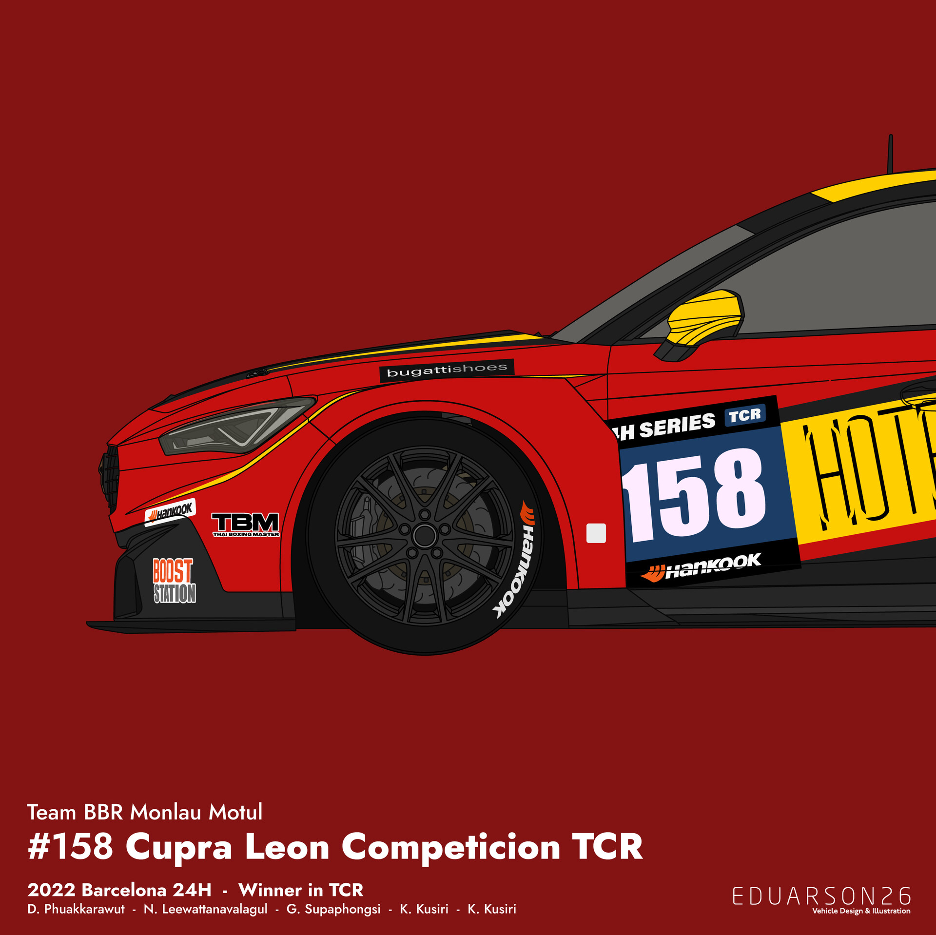ArtStation - Cupra Leon Competicion TCR