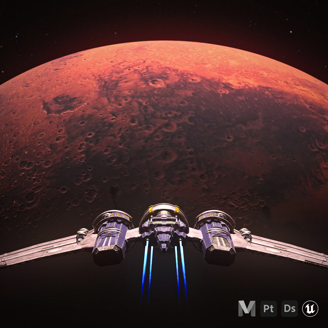 ArtStation - Starship Texturing