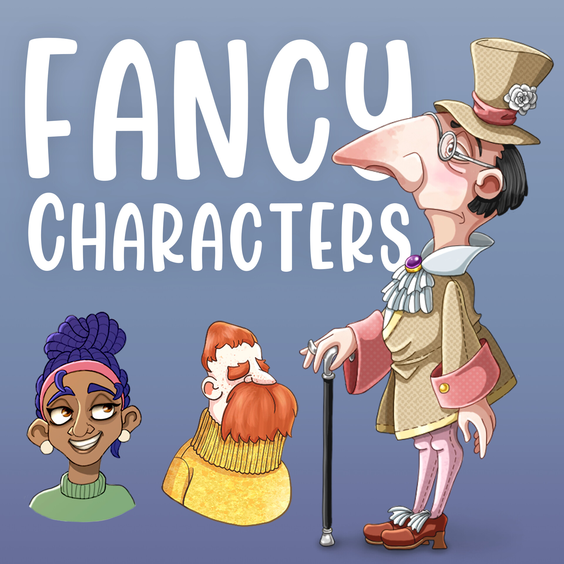 ArtStation - Fancy Characters Exploration