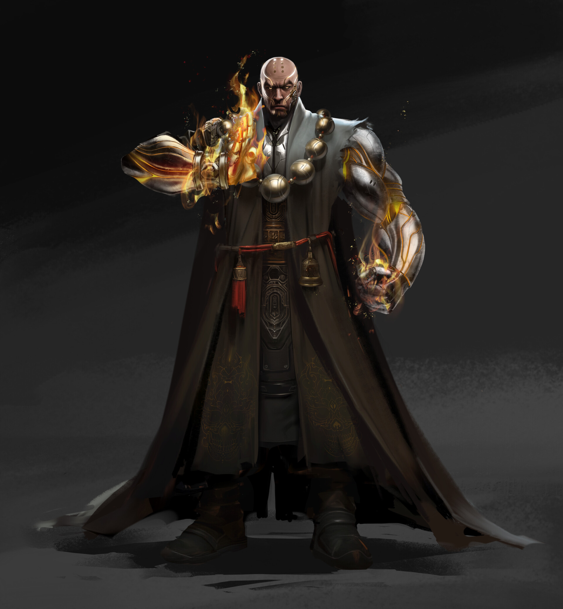 ArtStation - Cyberpunk Monk