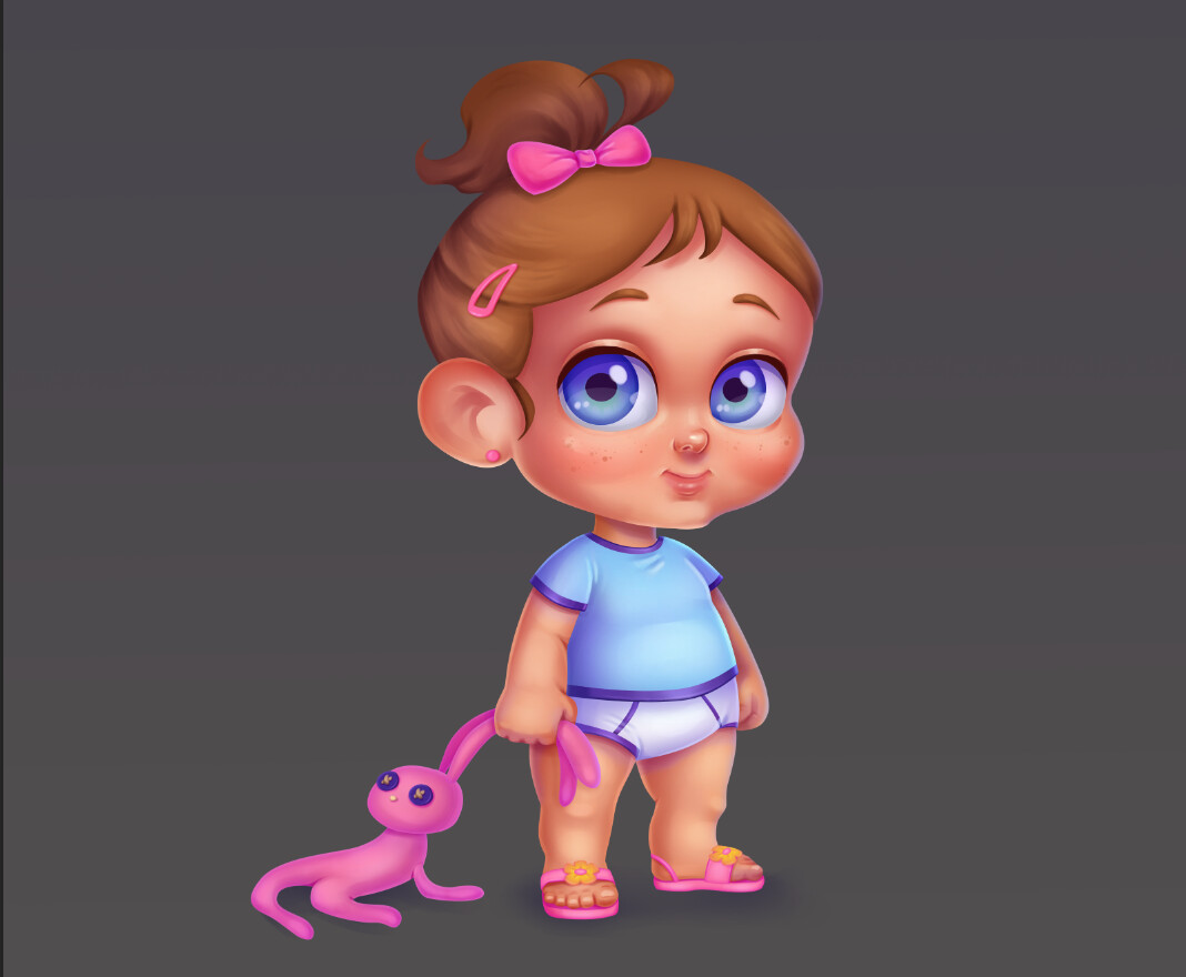 ArtStation - Baby Character Design