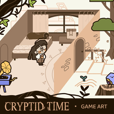 ArtStation - Cryptid Time • Game Art