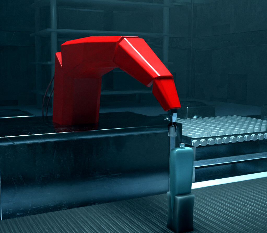 ArtStation - Toothpaste Factory