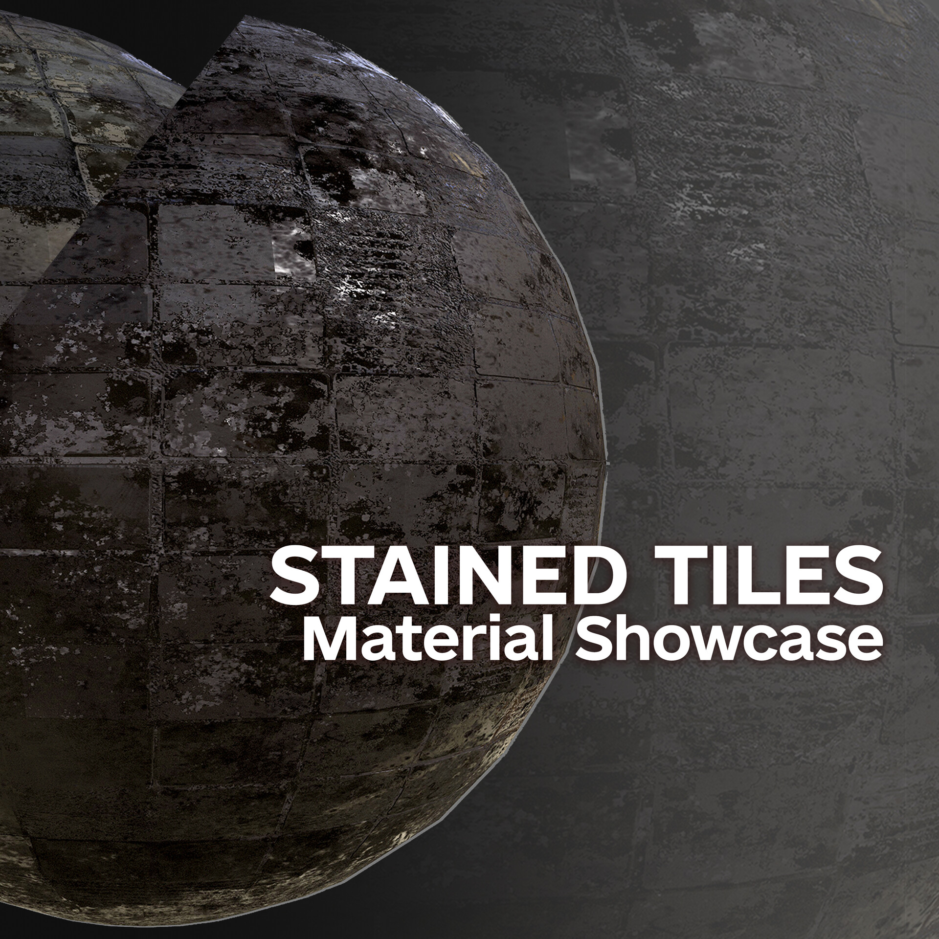 ArtStation - Stained Tiles | Material Showcase