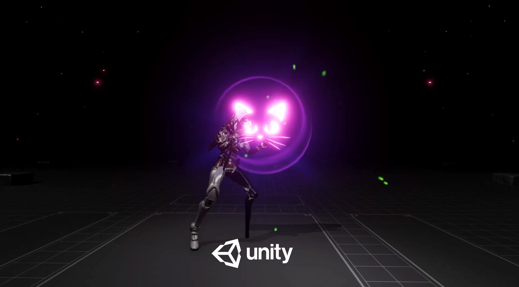 ArtStation - CyberGirl Punch - Hit Impact MeowCat 🐱‍😌🥳 - Unity URP