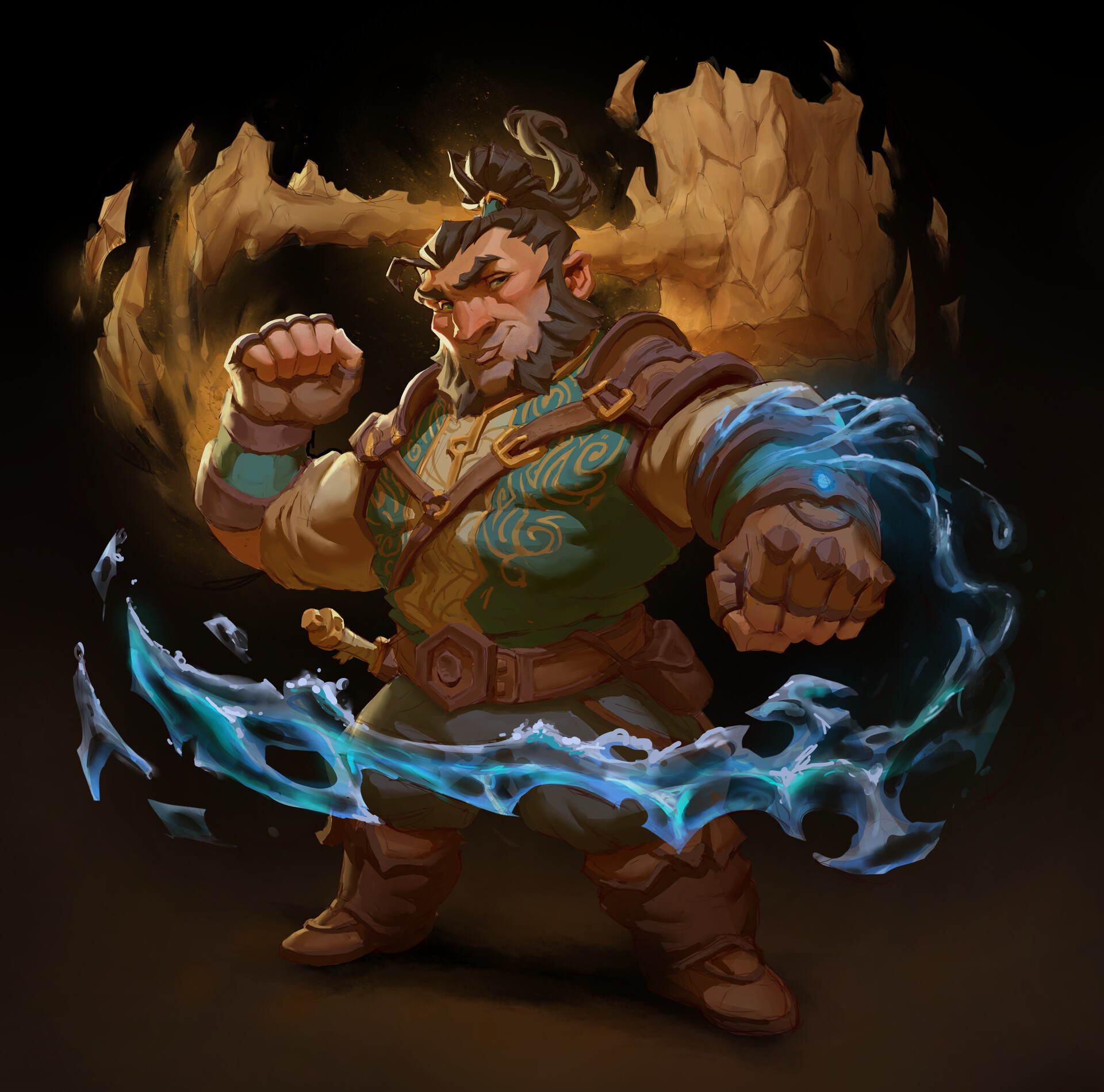 ArtStation - Addario Bast - Pathfinder 2E Character Commission