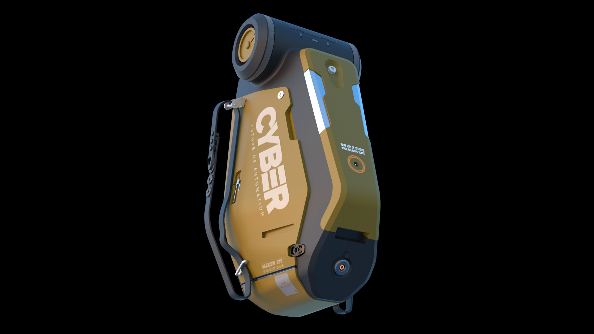 ArtStation - Sci-fi Backpack
