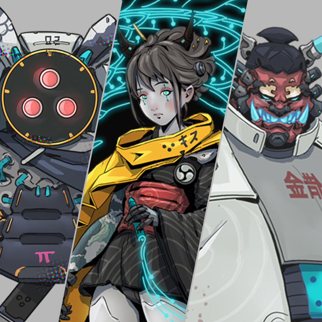 ArtStation - Neo Tokio - Character Concepts