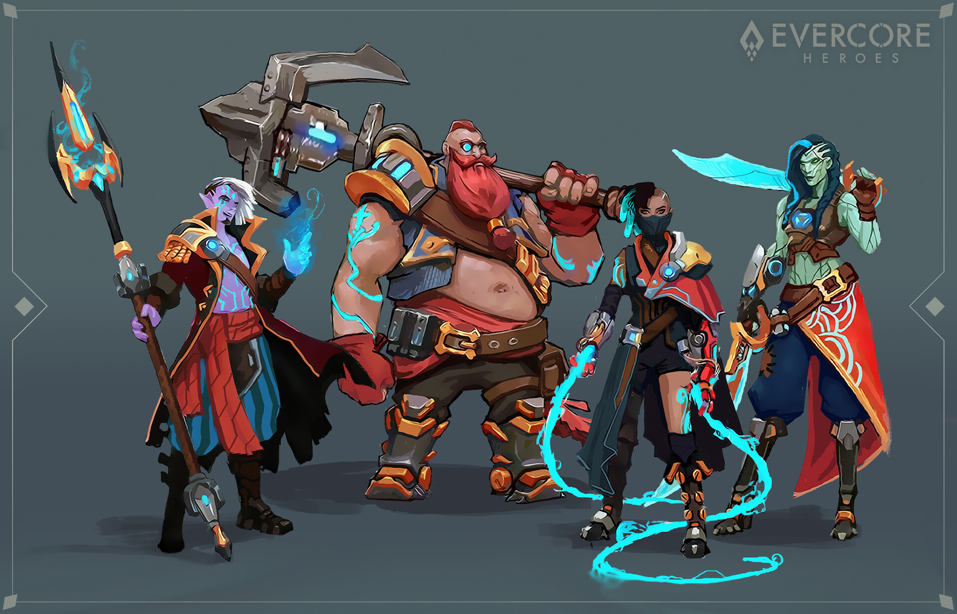 Bruce Glidewell - Evercore Heroes - Rough enemy exploration