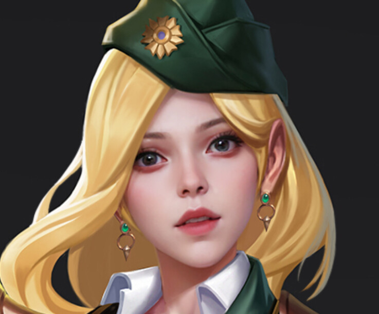 ArtStation - Lady's official drawing