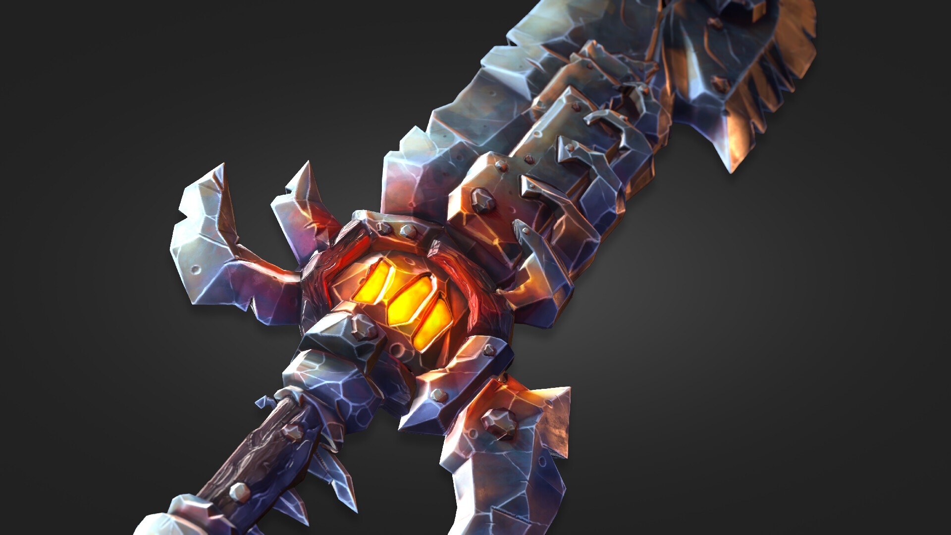 ArtStation - World of Warcraft Inspired - Iron Horde Sword