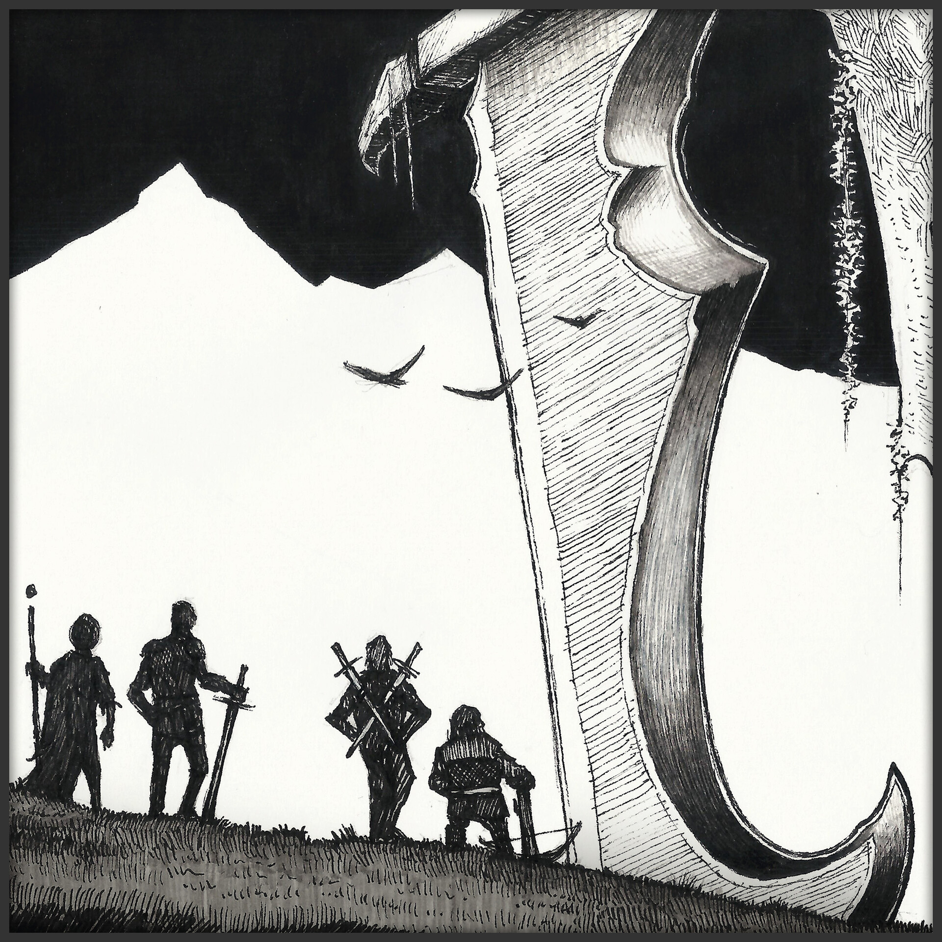 ArtStation - Inktober 2023 / day 15: dagger