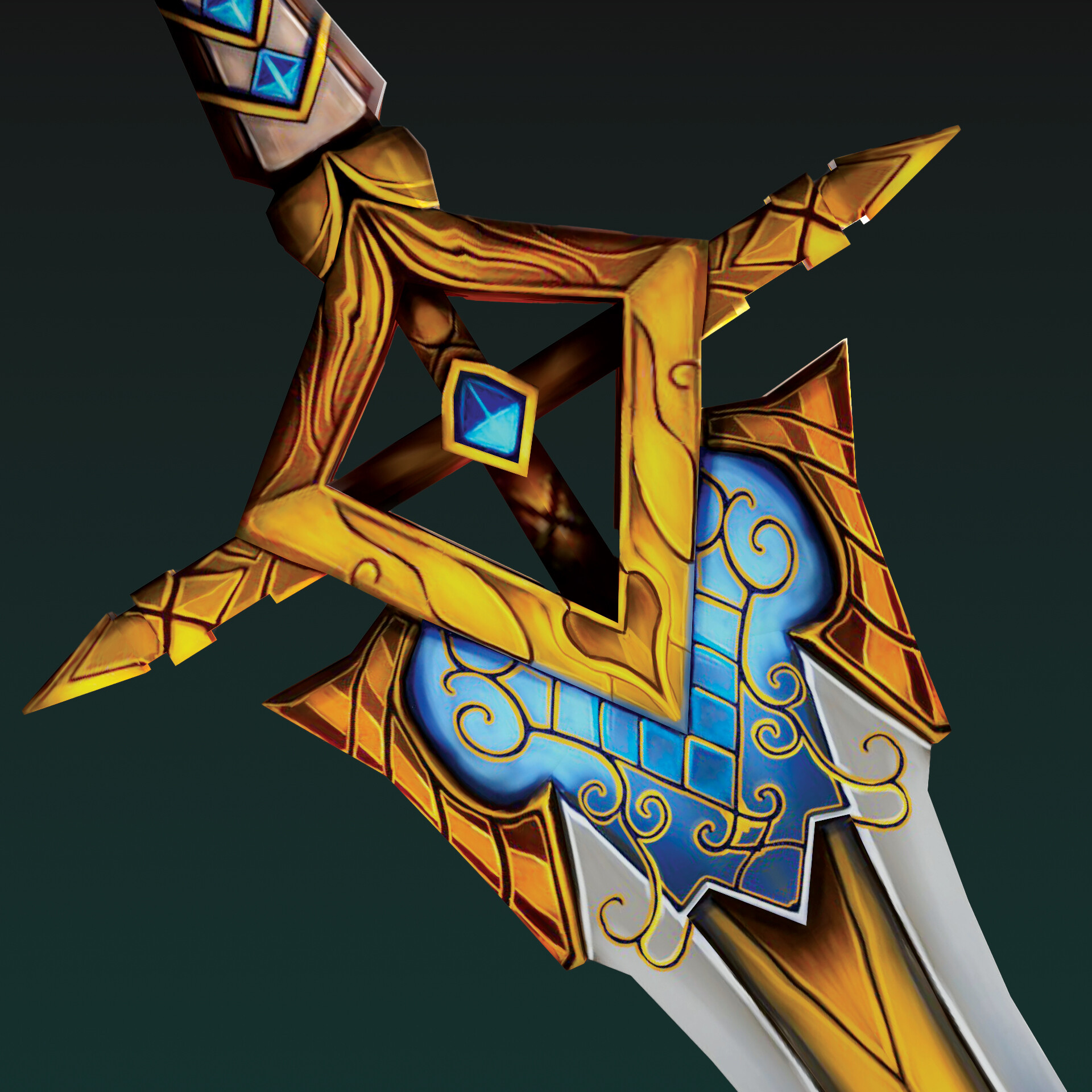 ArtStation - Wrath, the Divine Light Sword