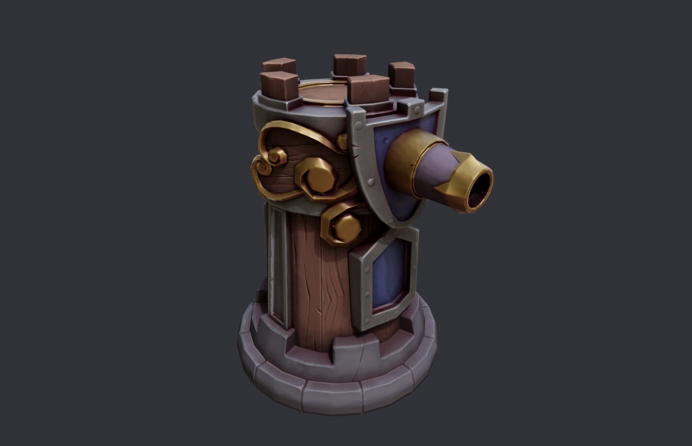 ArtStation - Stylized Tower
