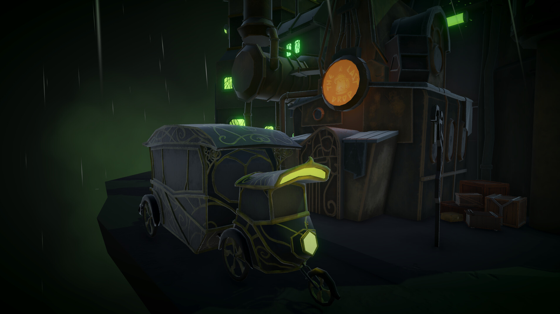 ArtStation - League of Legends Arcane Stylized Art Nouveau Zaun Carriage