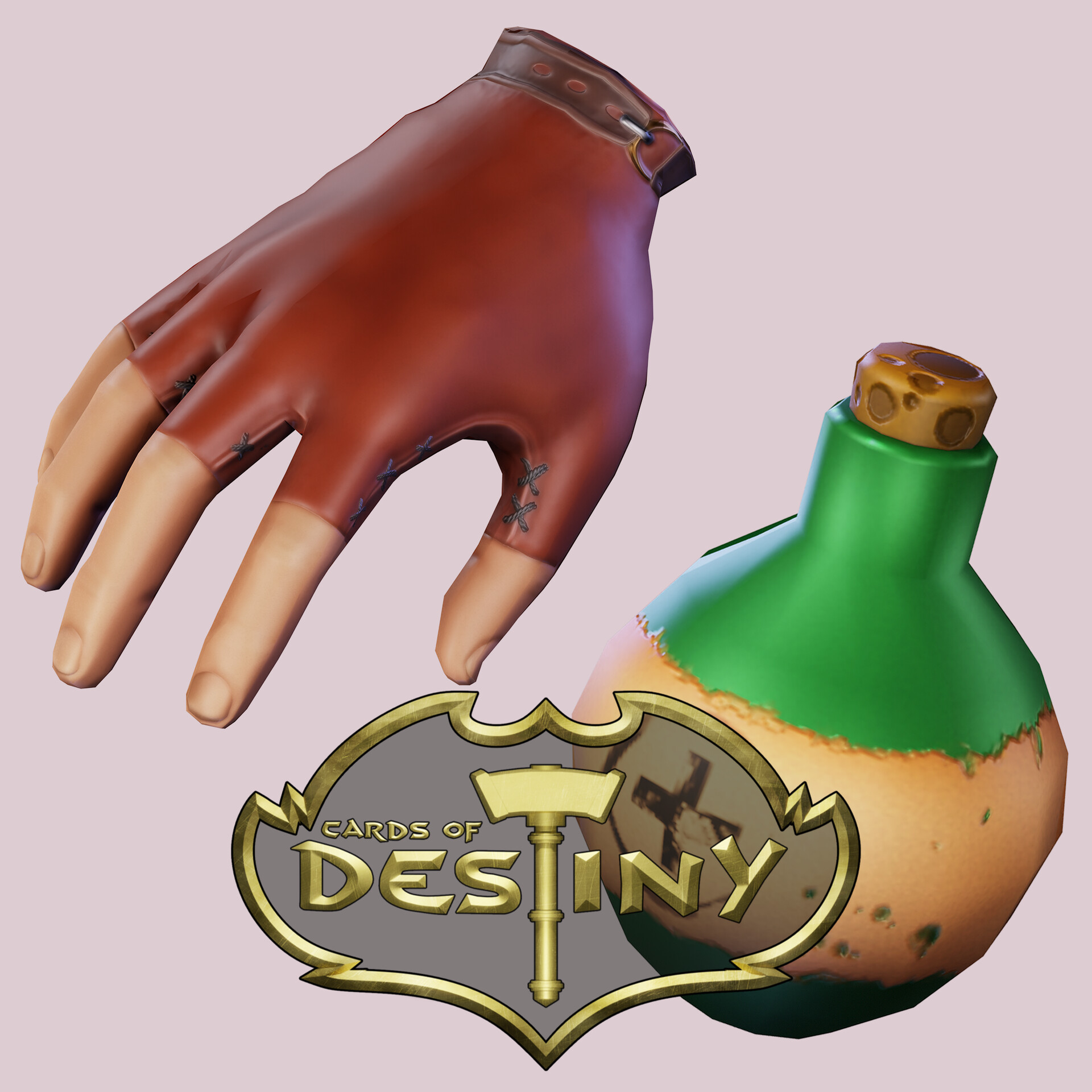 ArtStation - Cards of Destiny - VR Assets
