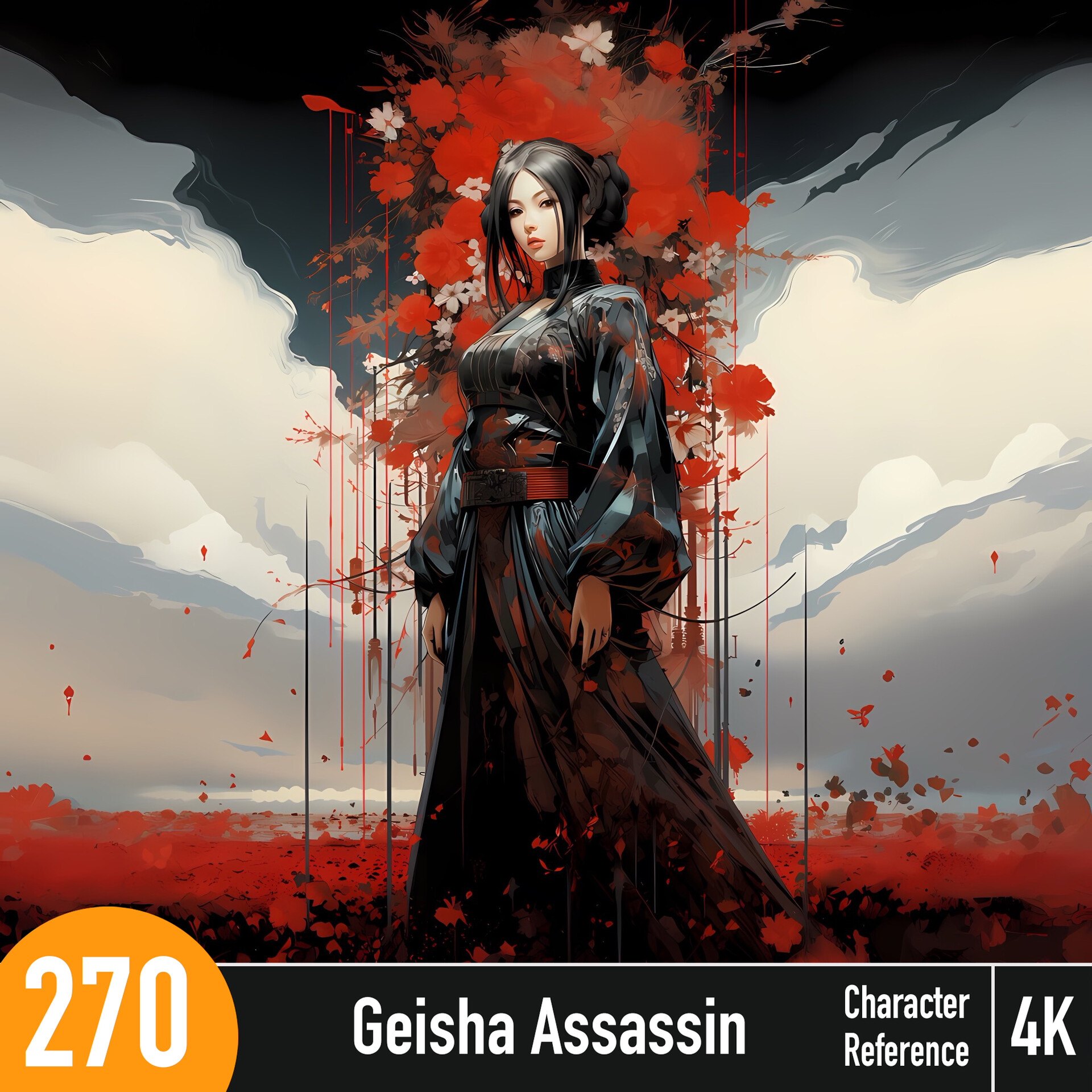 ArtStation - 270 Geisha Assassin (4k)