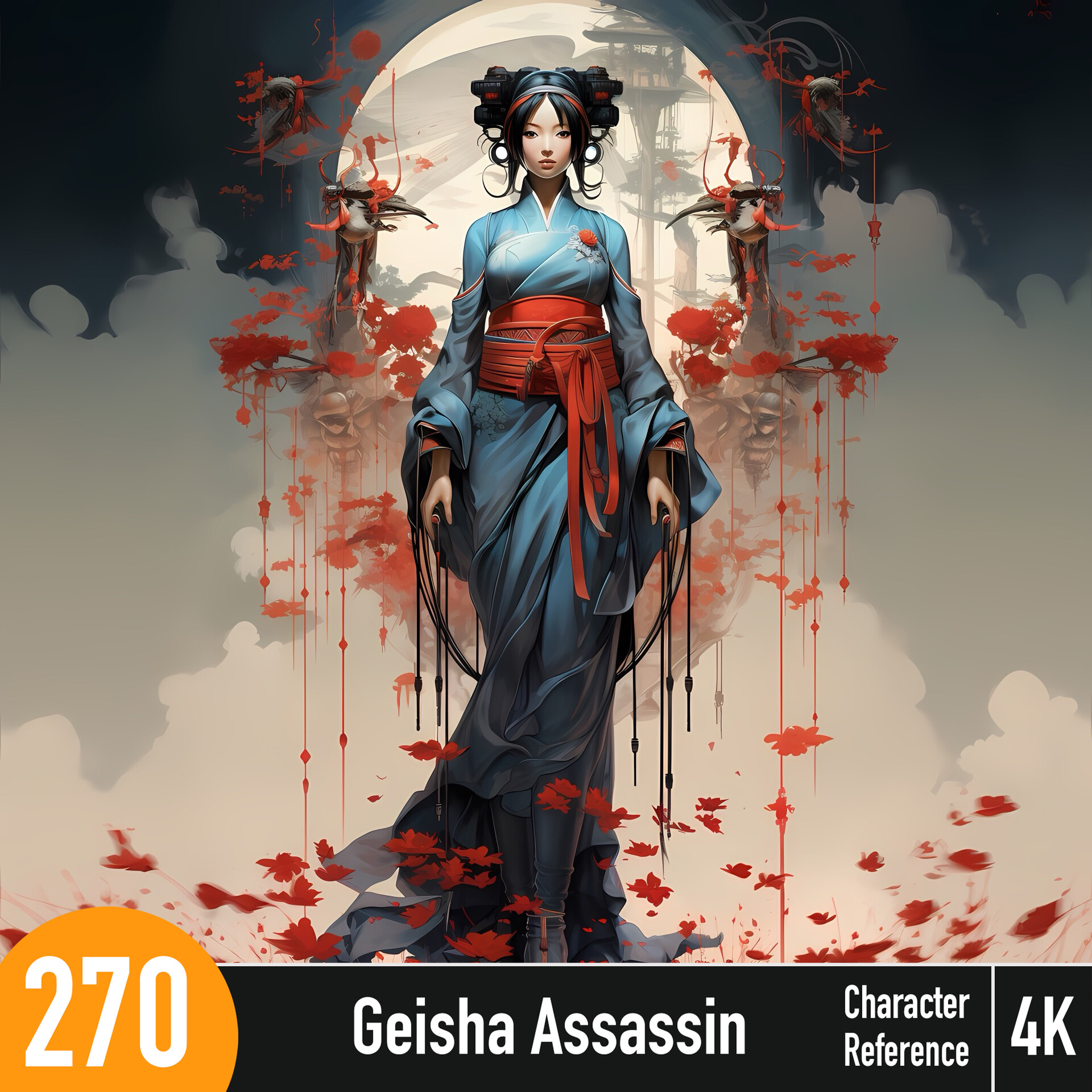 ArtStation - 270 Geisha Assassin (4k)