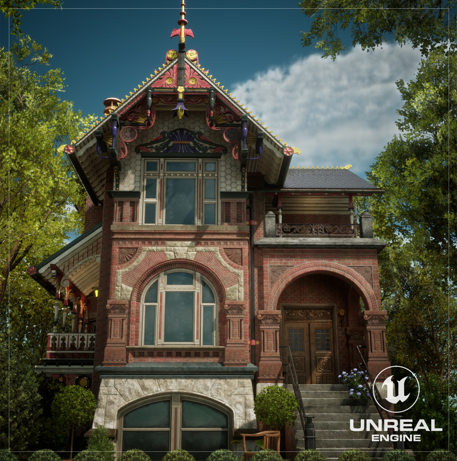 ArtStation - Victorian House - Unreal Engine 5