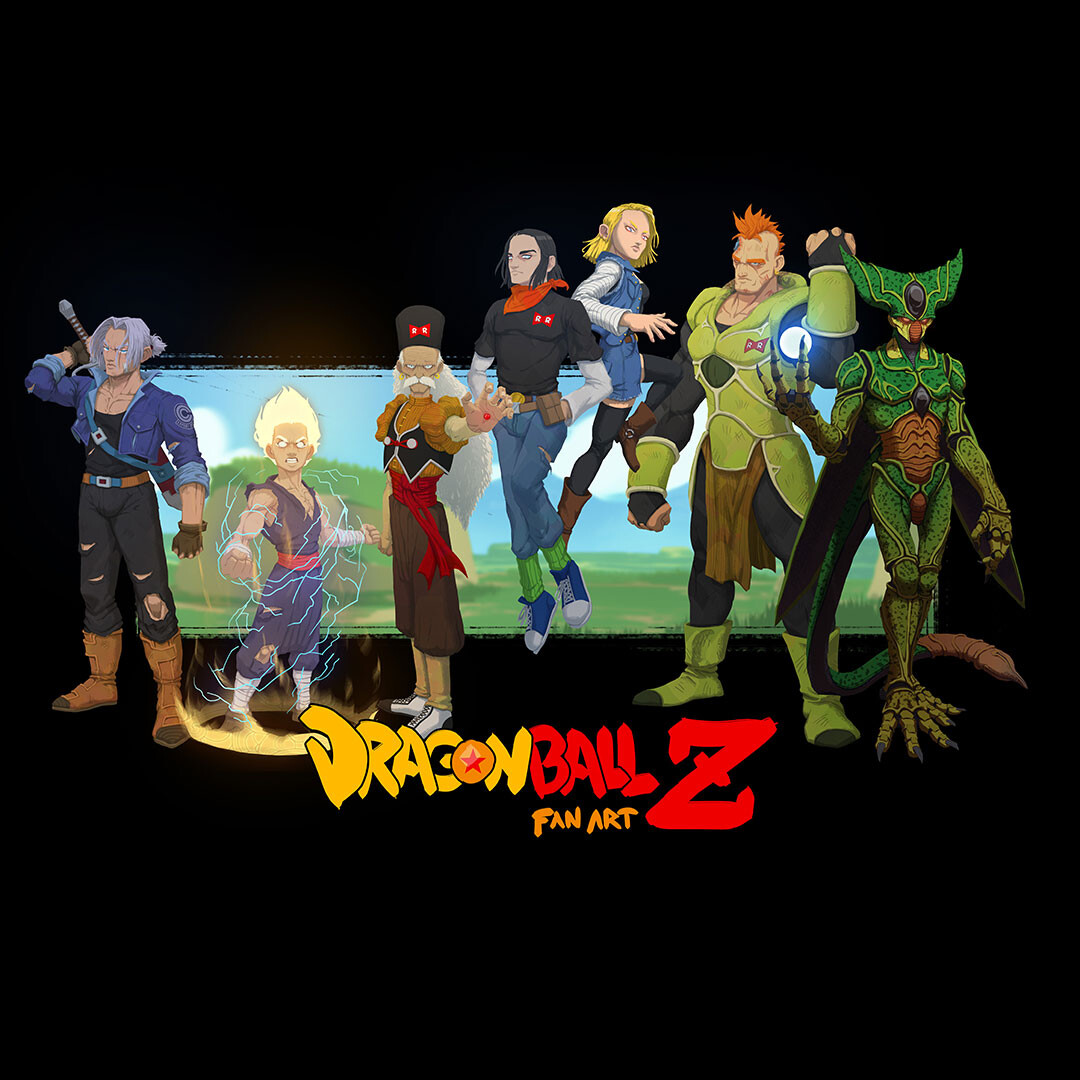 ArtStation - Fan art DBZ : Cell era
