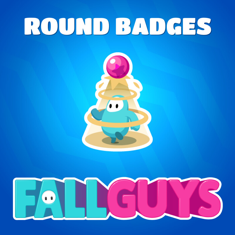 ArtStation - Fall Guys Round Badges