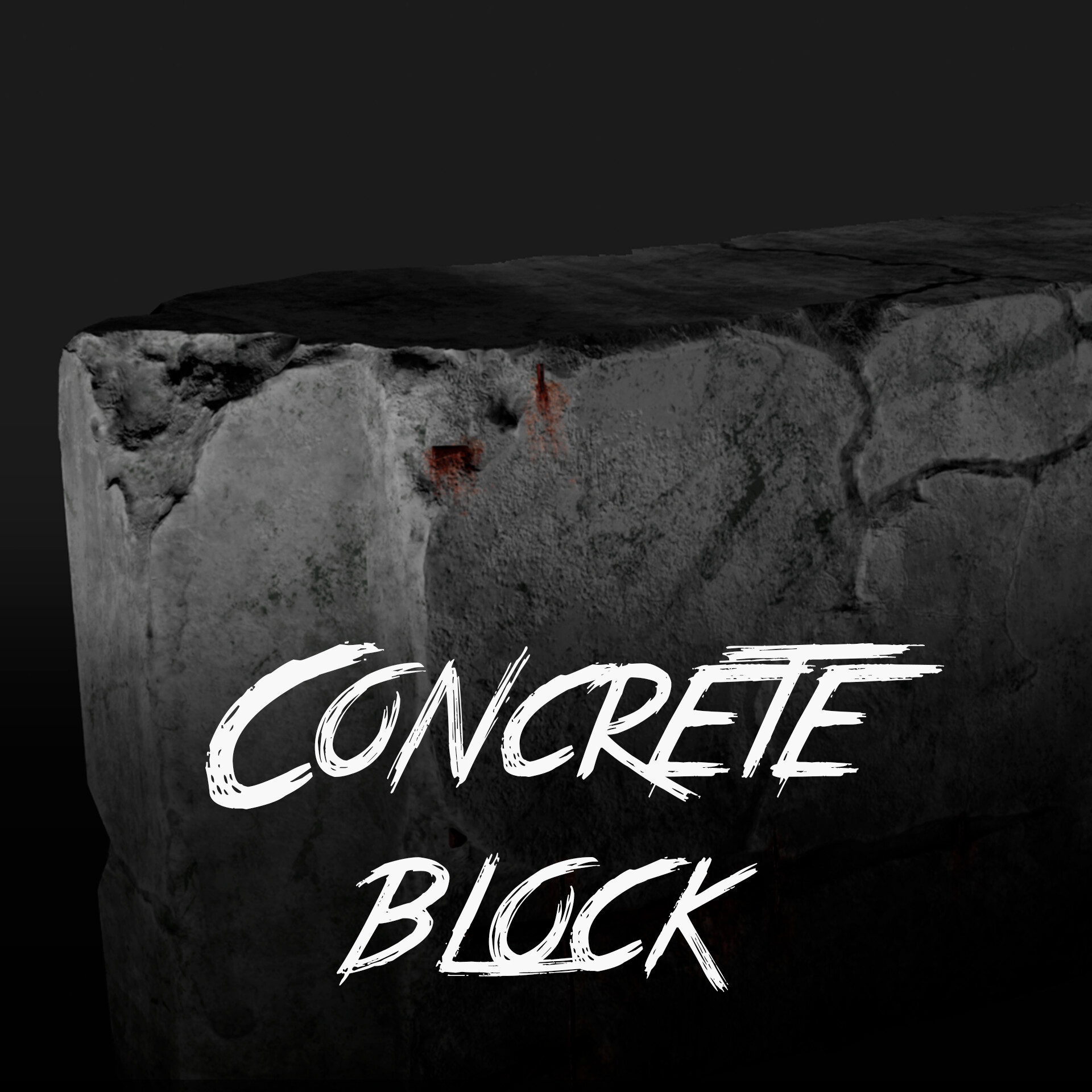 ArtStation - Concrete block