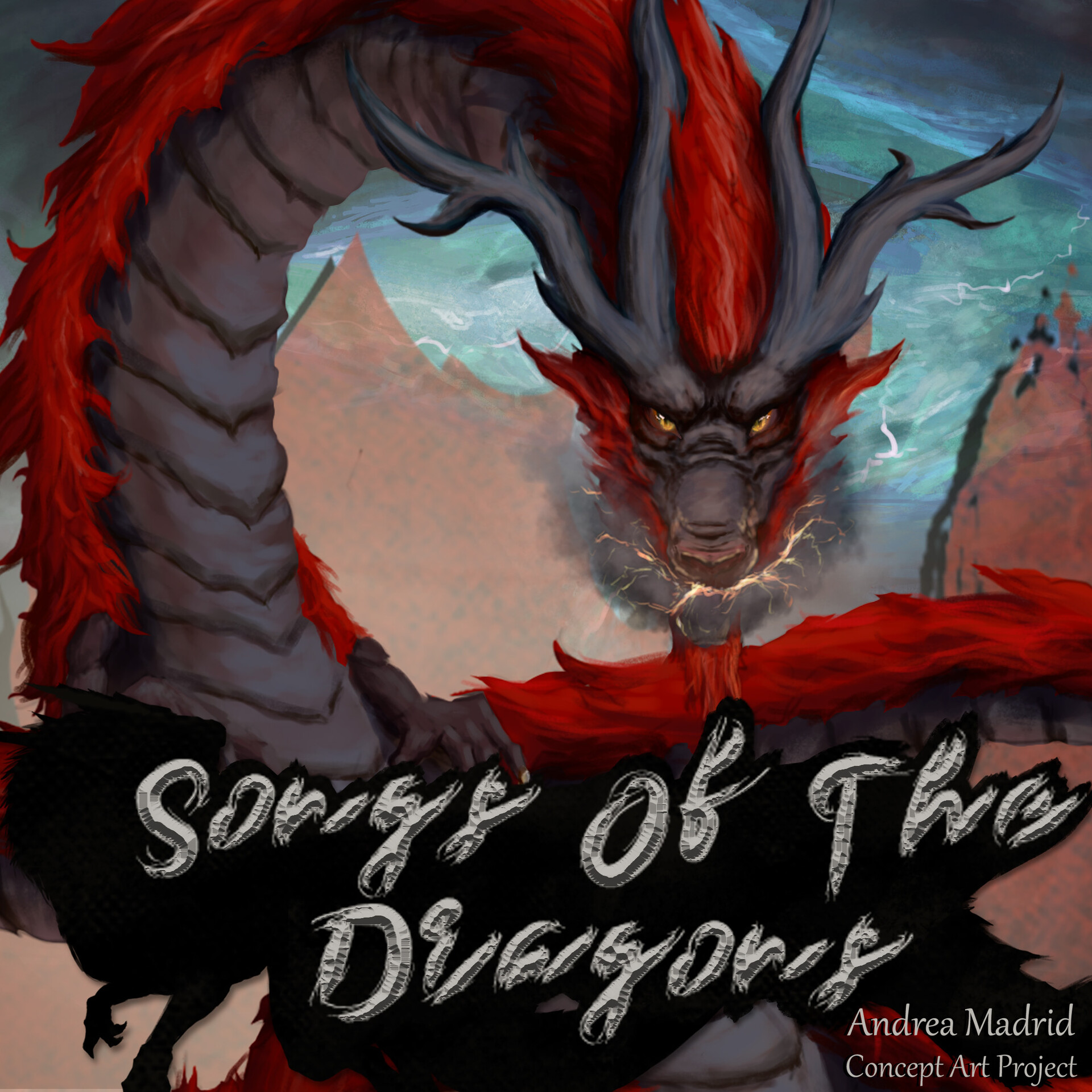 ArtStation - Songs of the Dragons - The Divine Dragons
