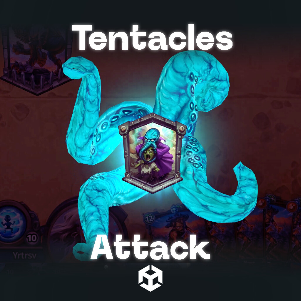 ArtStation - Tentacles Attack VFX