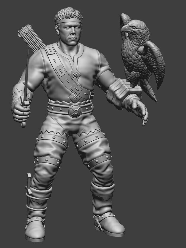 ArtStation - Action fig project
