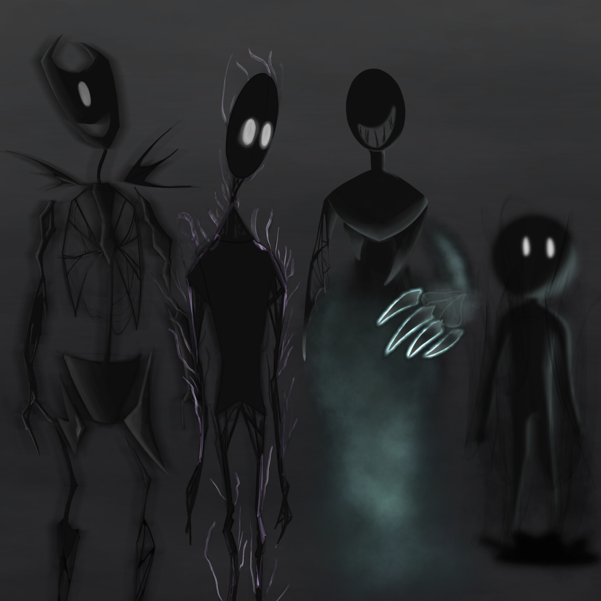 ArtStation - Shadow Monsters