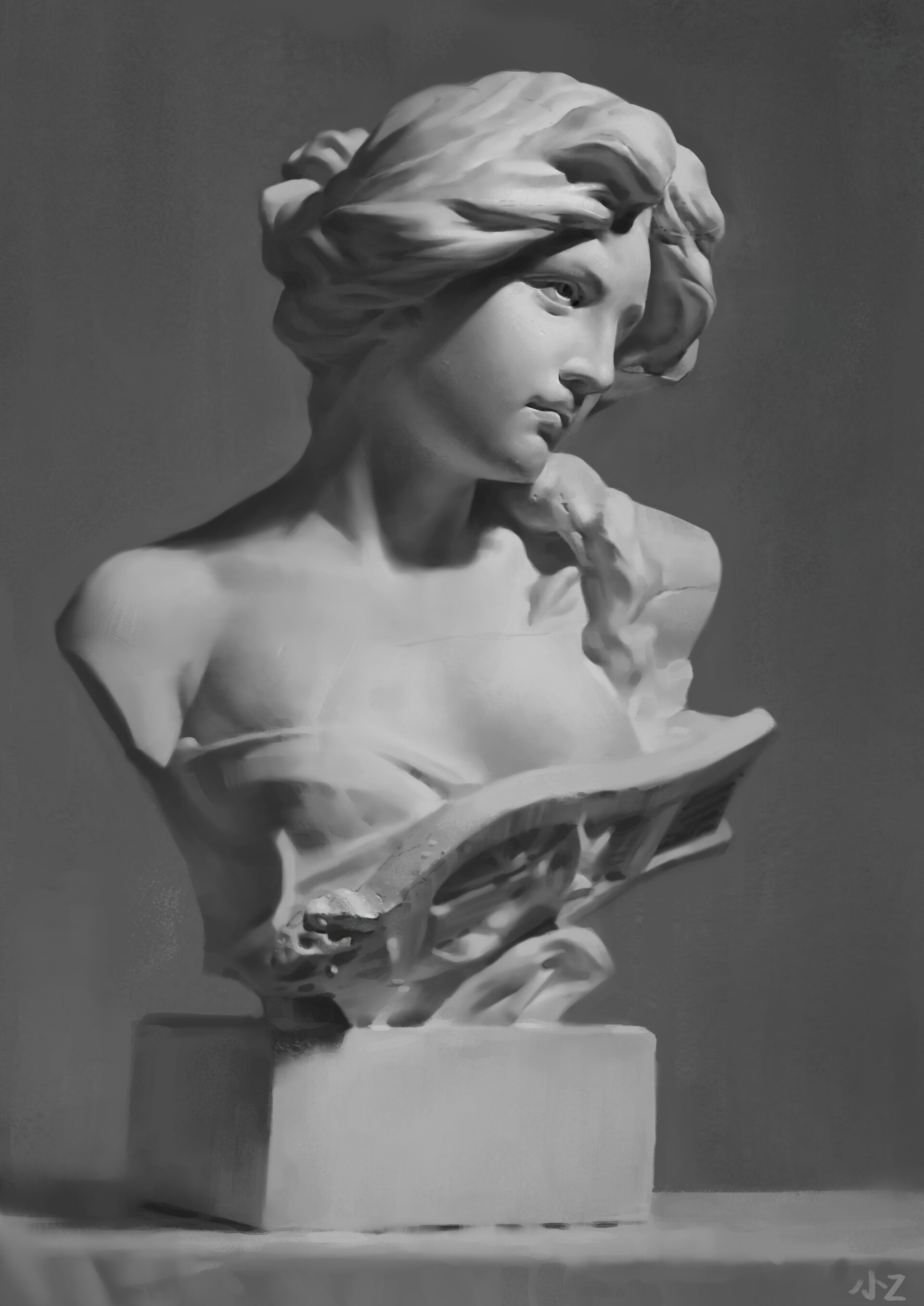 ArtStation - 2023-Plaster sketch