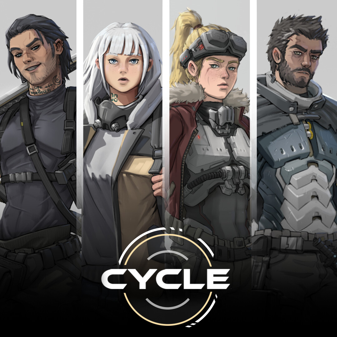 ArtStation - Cycle - Main characters