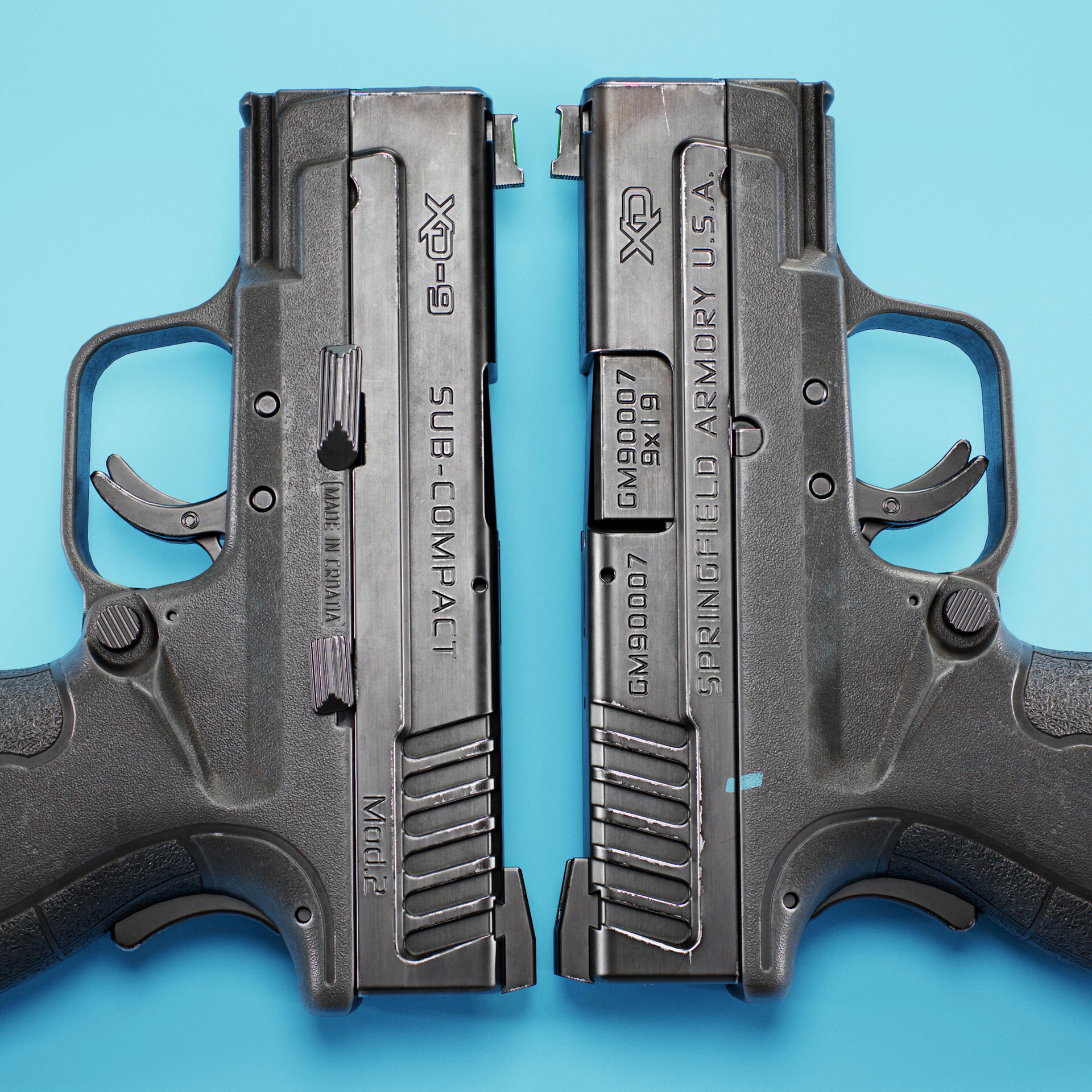 ArtStation - Springfield XD Mod.2 Sub-Compact