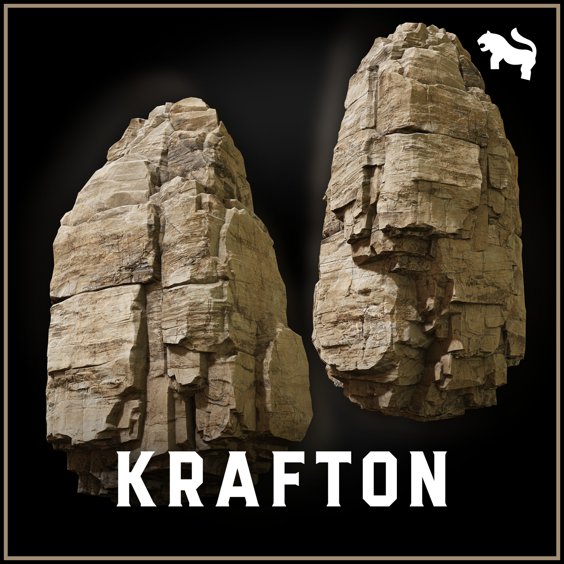 ArtStation - Rock Formation 02 / Krafton